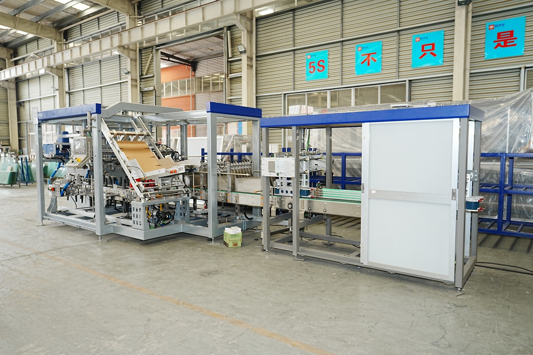 Side-push Type Wrap Around Carton Packer For Tetra Pak 1L Dairy Product ...