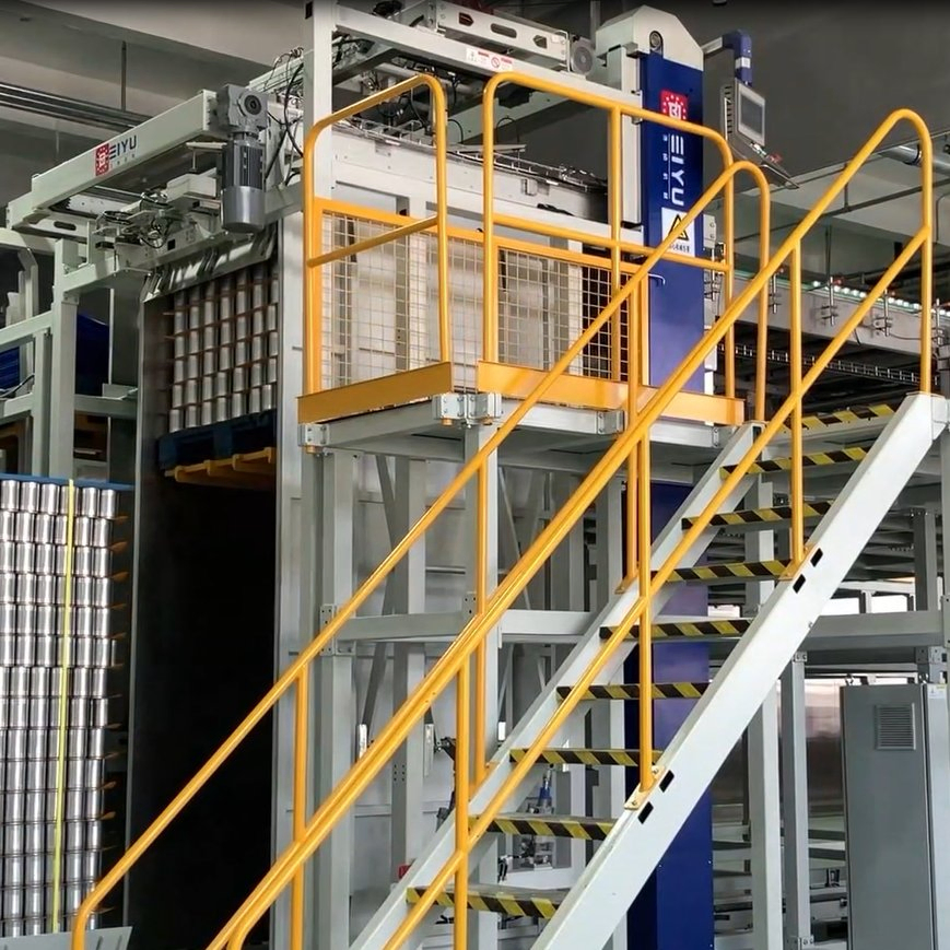 Fully Automatic Can/Bottle Unstacker - 800cans/Min Capacity