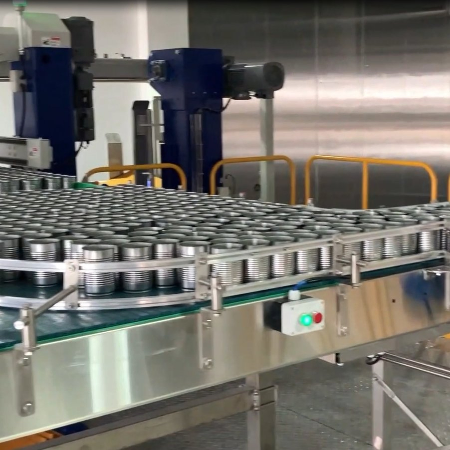 Fully Automatic Can Unloading Machine - 800cans/Min